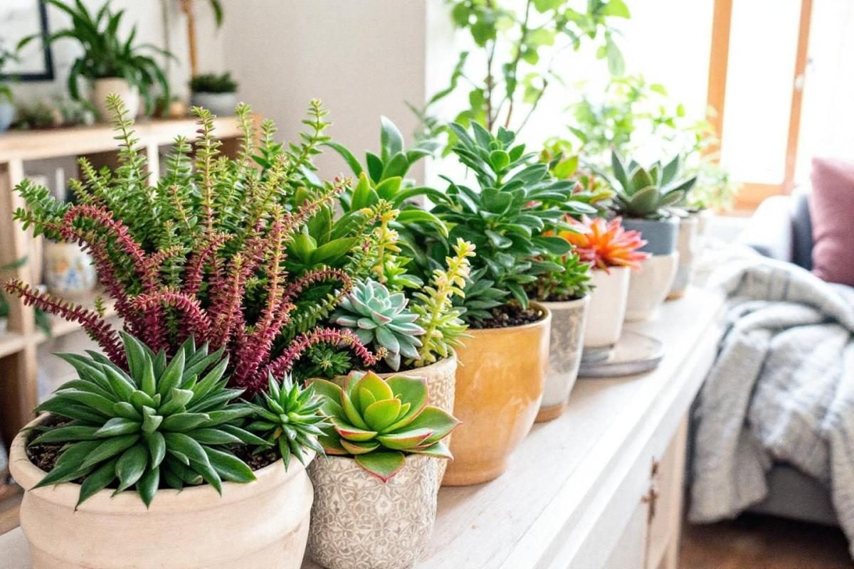 Comment cultiver des plantes succulentes chez soi : conseils pour débutants